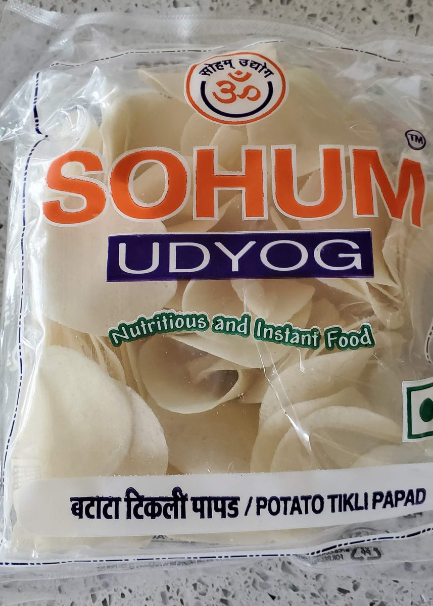 SOHUM GREEN CHILLI POTATO PAPAD – Lajjat (लज्जत)